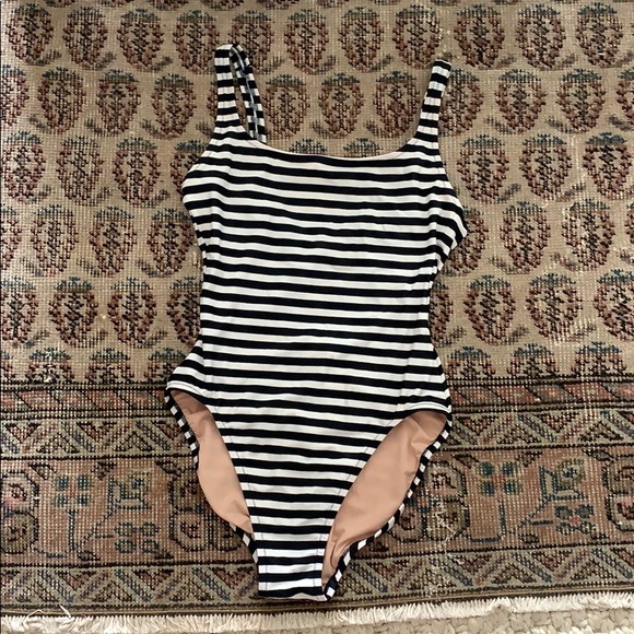 J. Crew | Swim | J Crew Striped One Piece Swimsuit | Poshmark